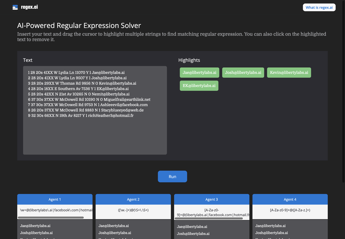 Regexai Solve Complex Text Patterns